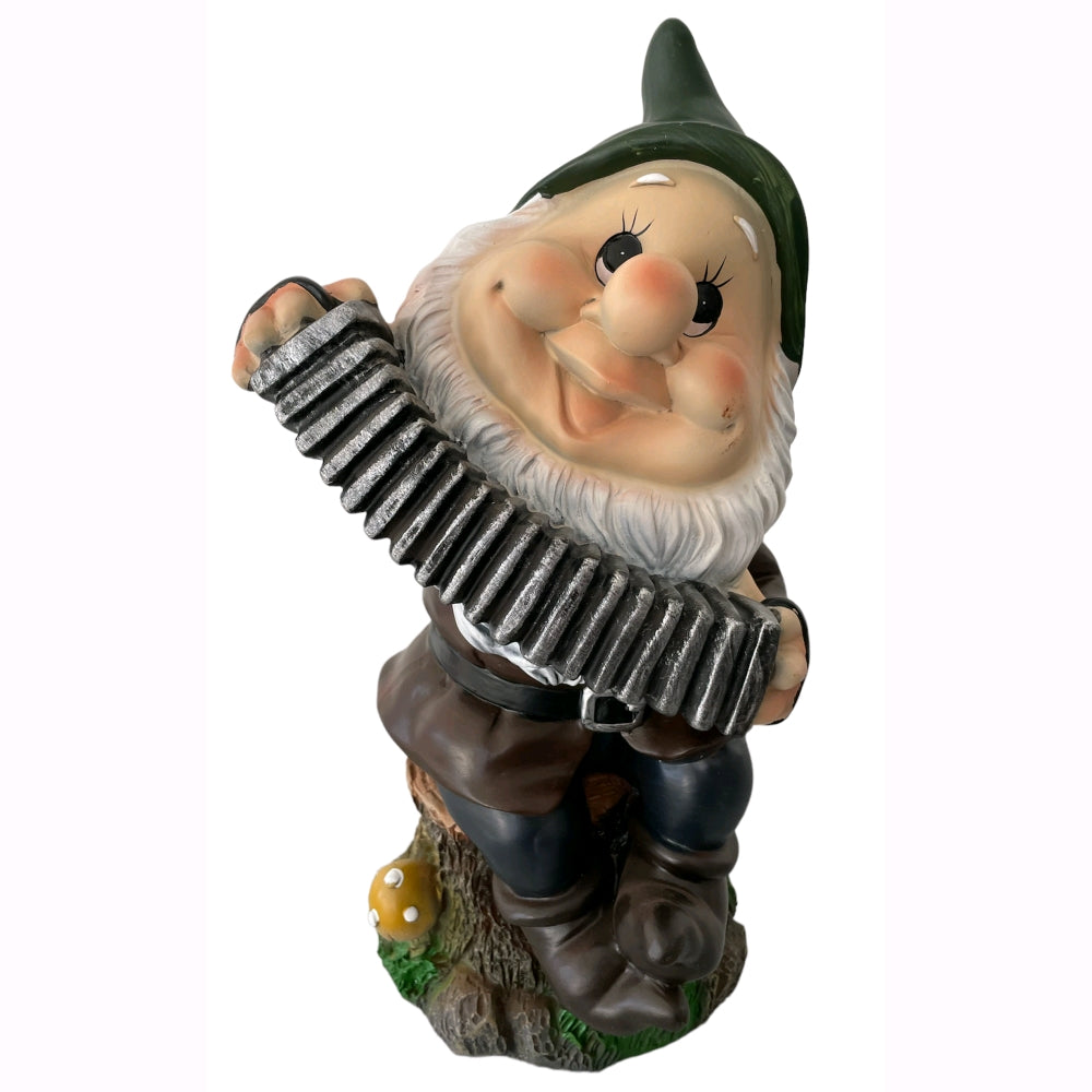 Nano da Giardino in poliresina Altezza 28 cm Statuetta Gnomo per ester - BricoBravo