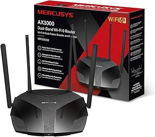 Mercusys WL-Router MR3000X (AX3000/Dual-Band) - BricoBravo