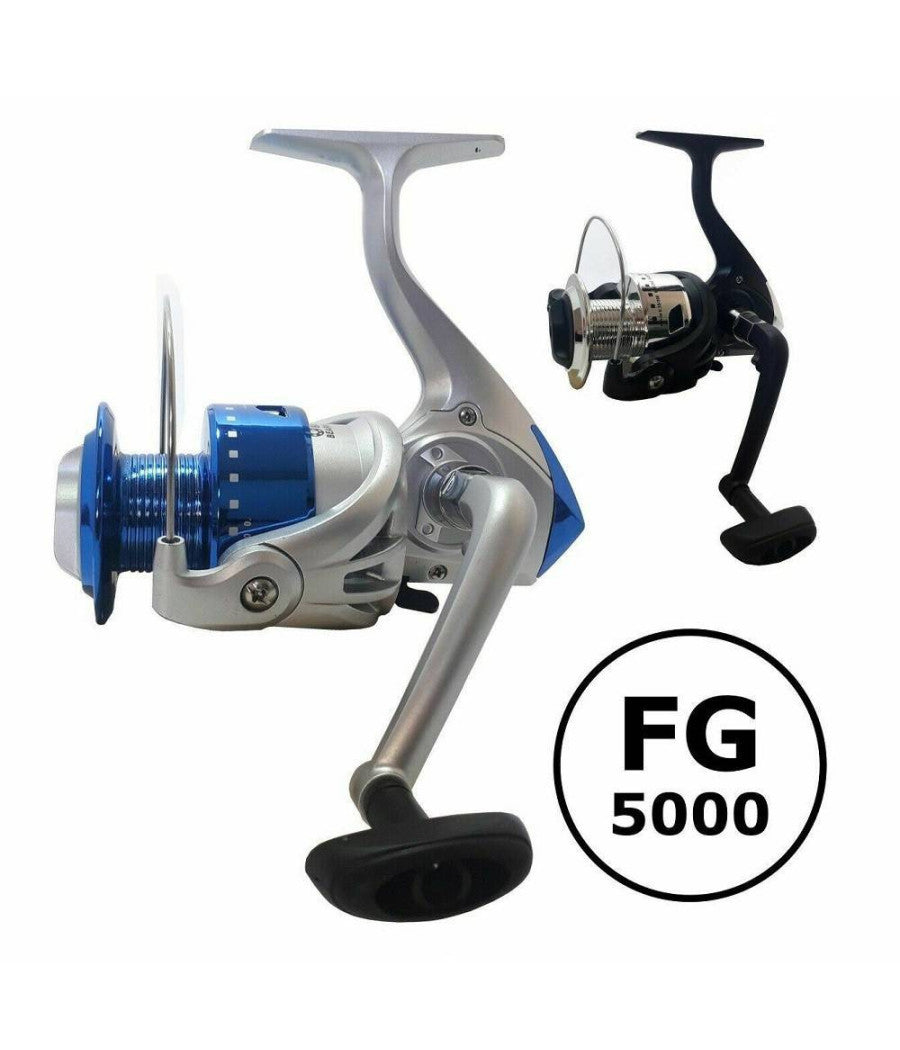 Mulinello Da Pesca Spinning Surfcasting Trabucco Fiume Mare Fg5000 - BricoBravo