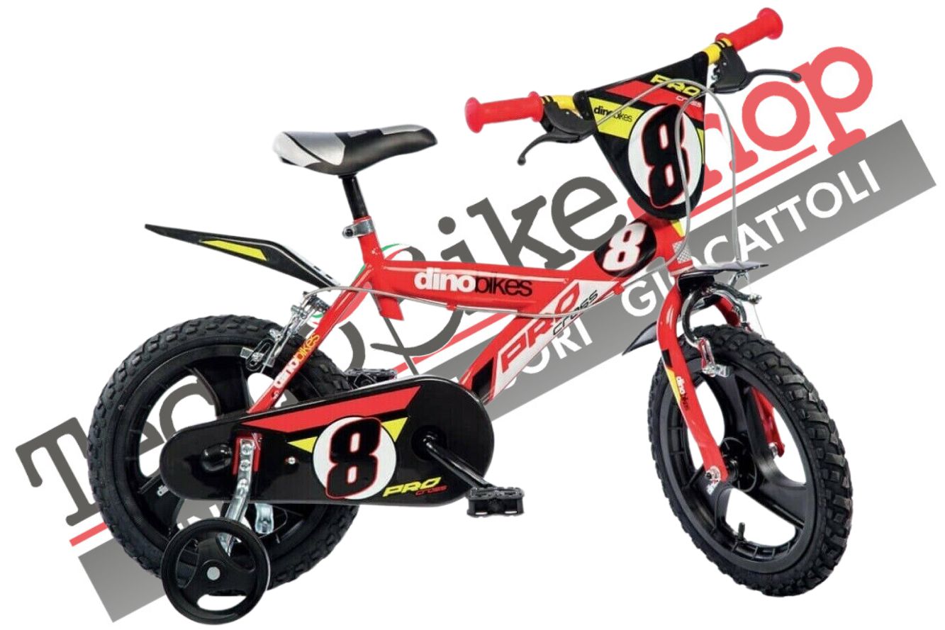 Bicicletta Bambino Dino Bikes Pro Cross 14 pollici - BricoBravo