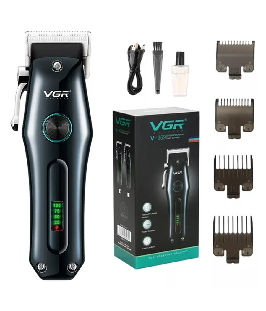 Trade Shop - Tagliacapelli Rasoio Da Uomo Vgr V-969 A Batteria Ricaric - BricoBravo