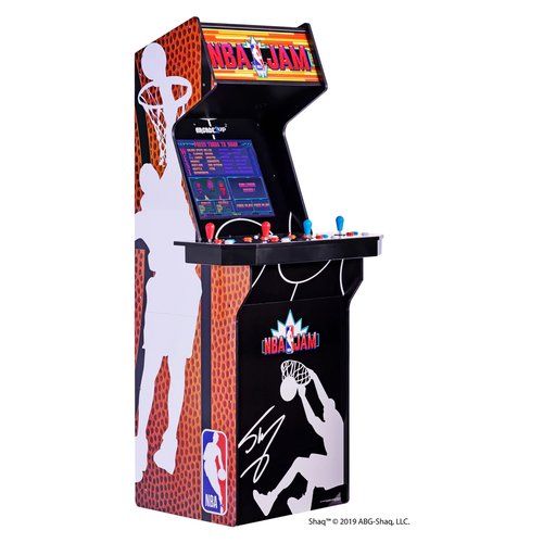 Console videogioco nba jam shaq edition arcade machine wifi nbs d 2008 ...