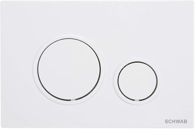 PLACCA DI COMANDO PER CASSETTA SCHWAB MODELLO VELA Bianca - BricoBravo