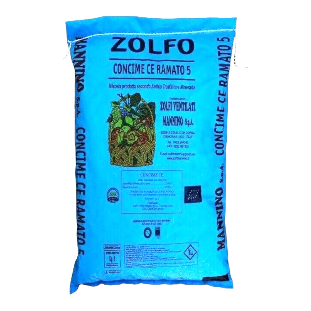 ZOLFO RAMATO biologico A BASE DI rame PER TRATTAMENTI CONTRO malattie ...