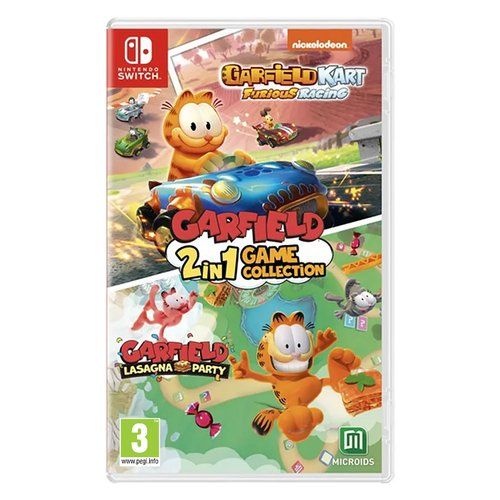 Videogioco microids 1148211 switch game 2 in 1 garfield collection ...