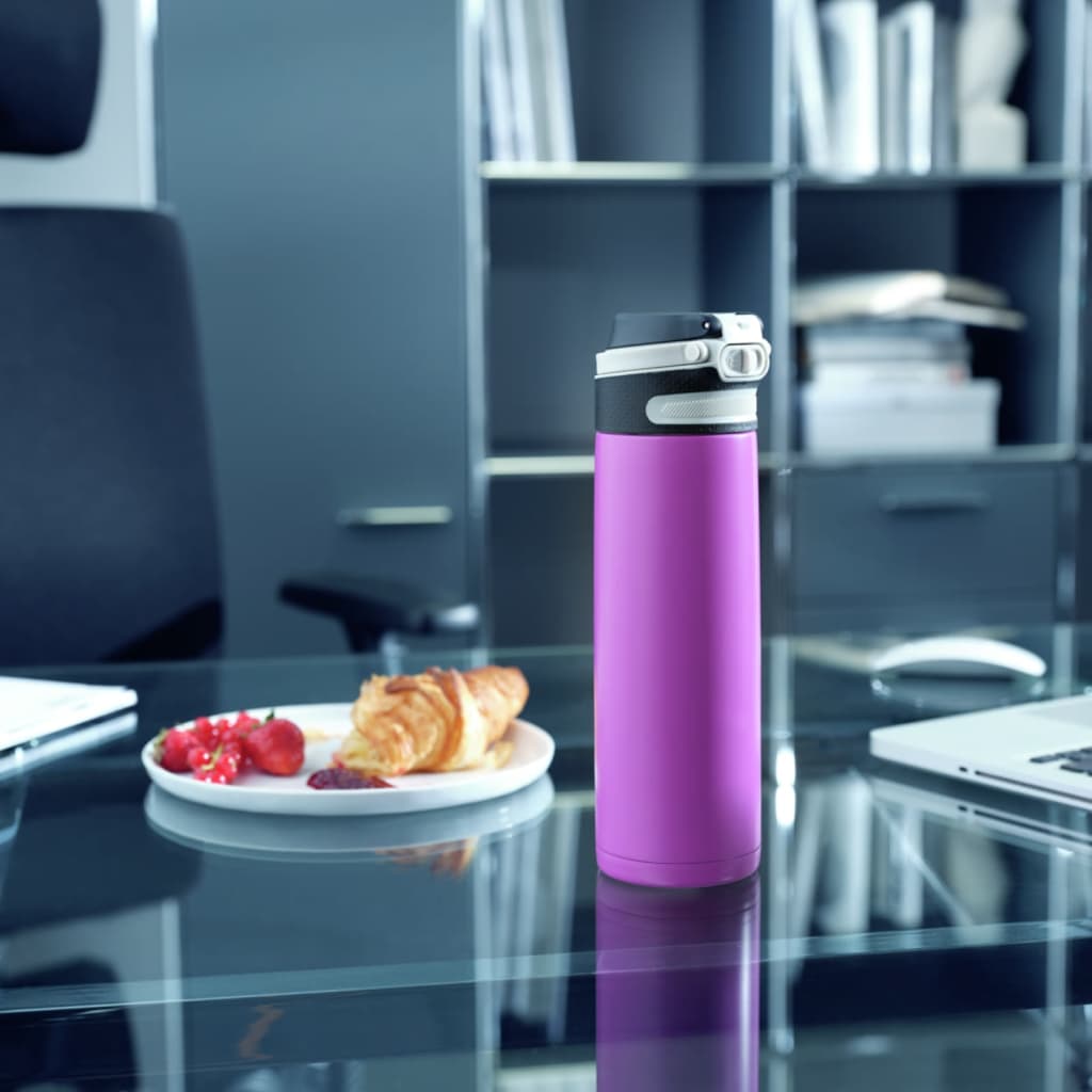 Leifheit Thermos Flip 600 ml Viola 444107 - BricoBravo
