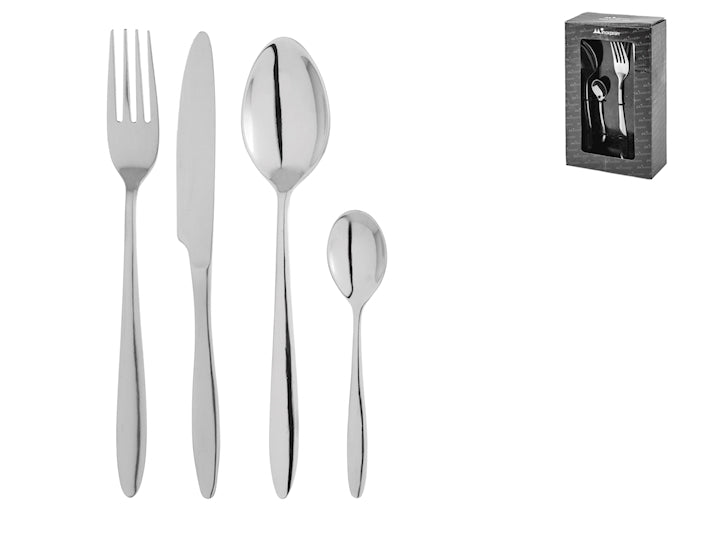 Servizio 24 posate inoxpran dada in acciaio inox - BricoBravo