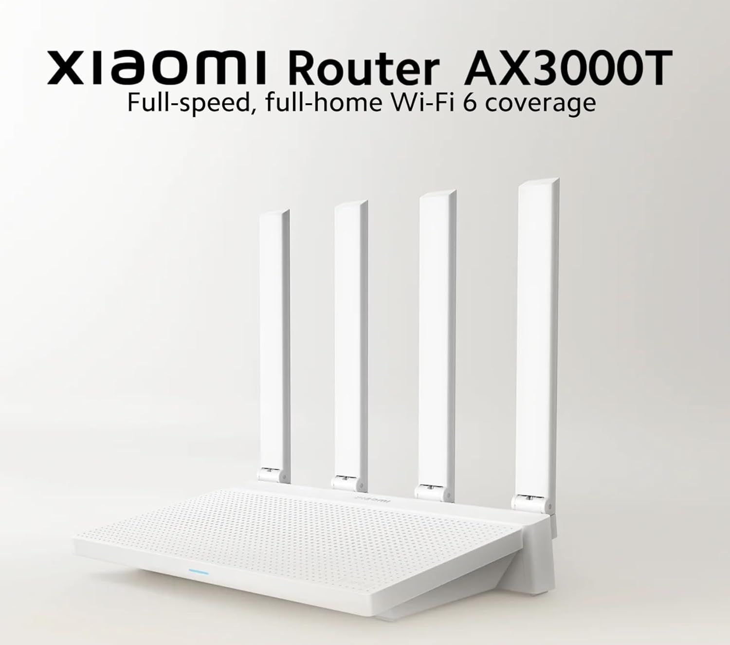 Xiaomi router ax3000t white - 6941948702202 - BricoBravo