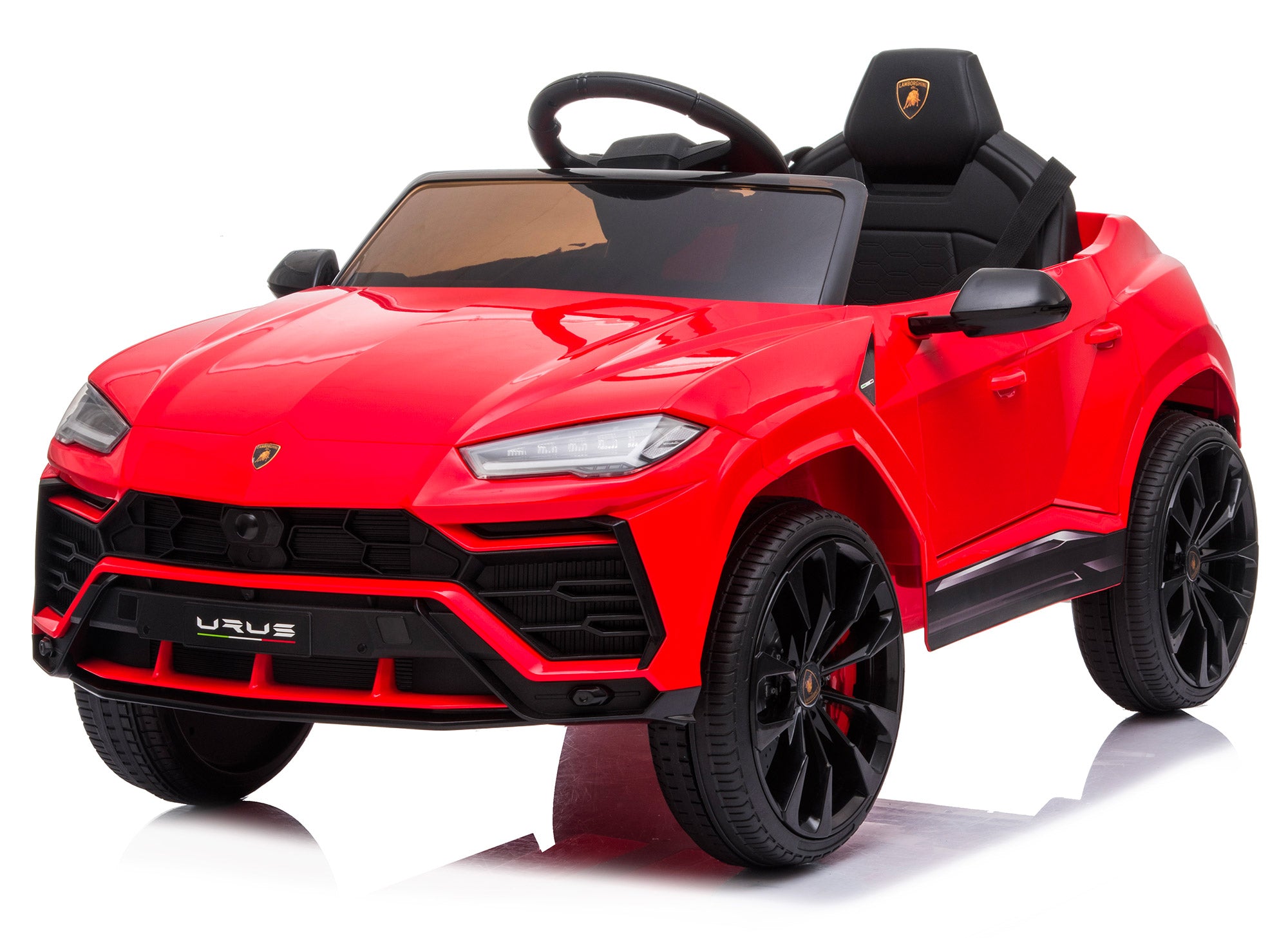 Macchina Elettrica per Bambini 12V con Licenza Lamborghini Urus Rossa ...