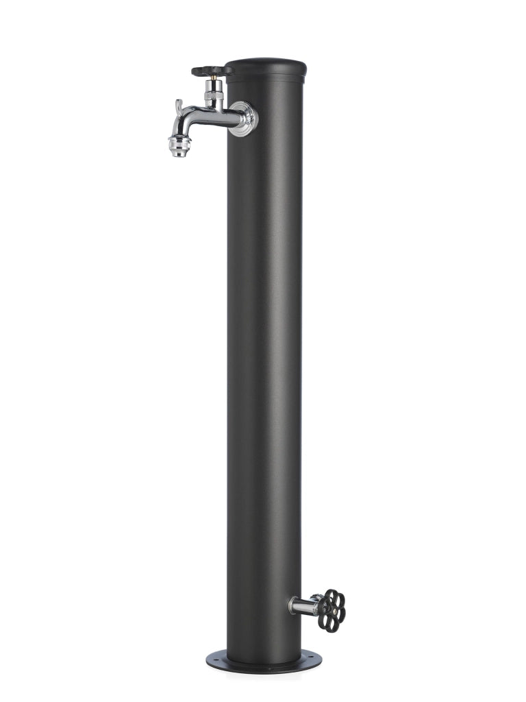 Fontana da Giardino con Doppio Rubinetto Belfer 42/ARRF Antracite ...