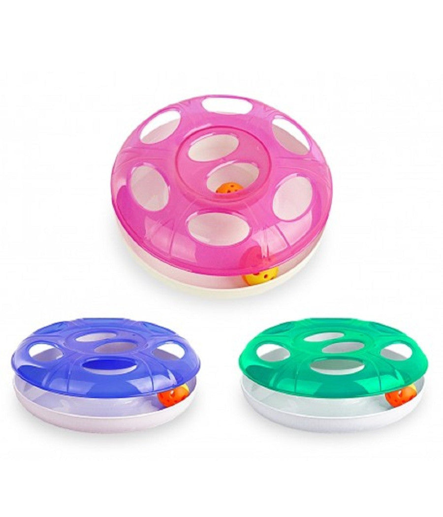 Trade Shop - Gioco Per Gatti Gatto Interattivo In Plastica Con Pallina ...