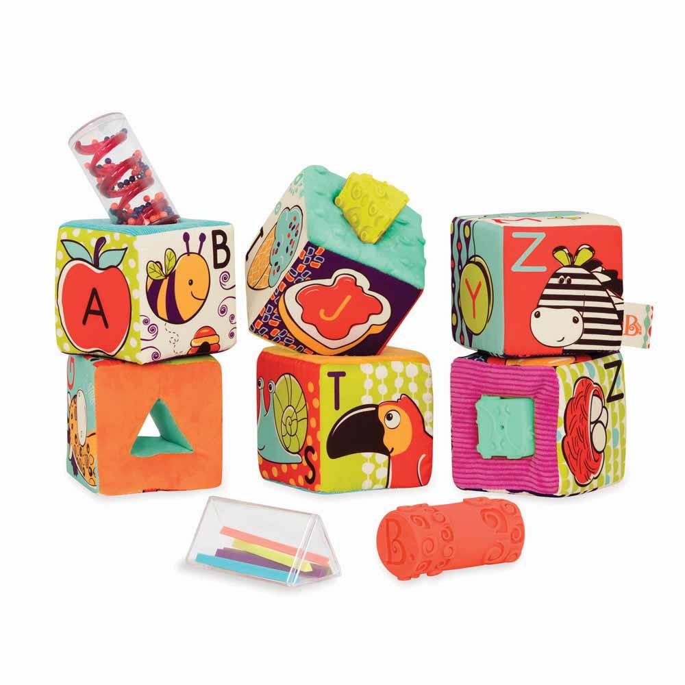 B. Toys - Abc Block Party 6Pcs - BricoBravo