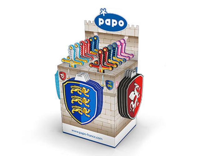 Papo - Display Scudi e Spade - OMAGGIO IMPONIBILE - BricoBravo