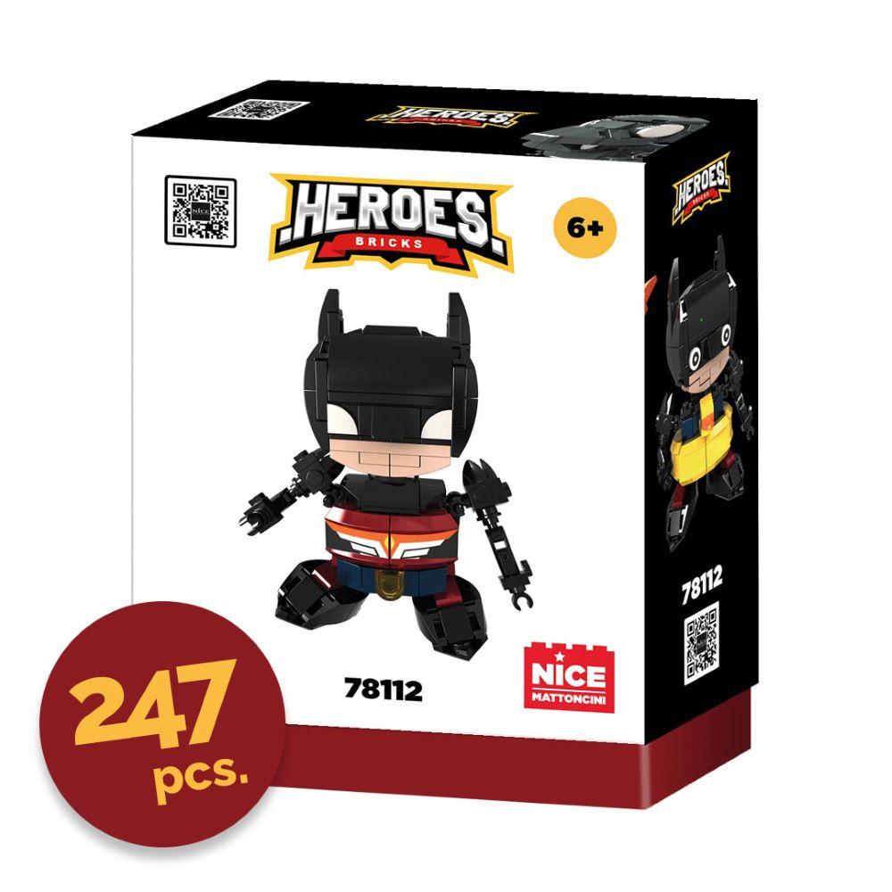 heroes bricks masked soldier - BricoBravo