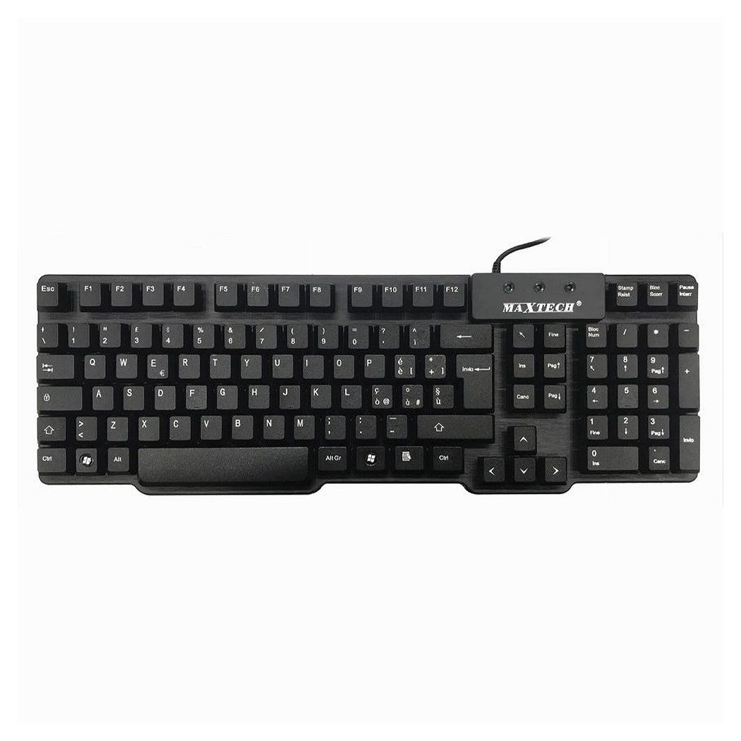 Tastiera Laser Impermeabile Multimediale Con Filo Per Windows Macos Ma ...